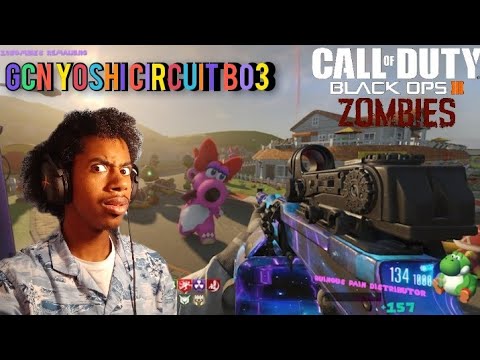 Yoshi Circuit But With Zombies | GCN Yoshi Circuit Call Of Duty BO3 Custom Maps - YouTube