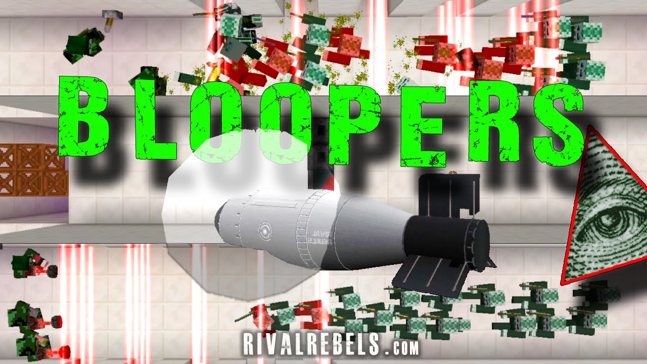 Illuminati Nuke Bloopers Minecraft Series OutTakes 2 - YouTube