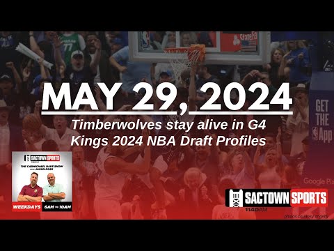 Video: 5/29/24 - The Carmichael Dave Show with Jason Ross - Sactown Sports