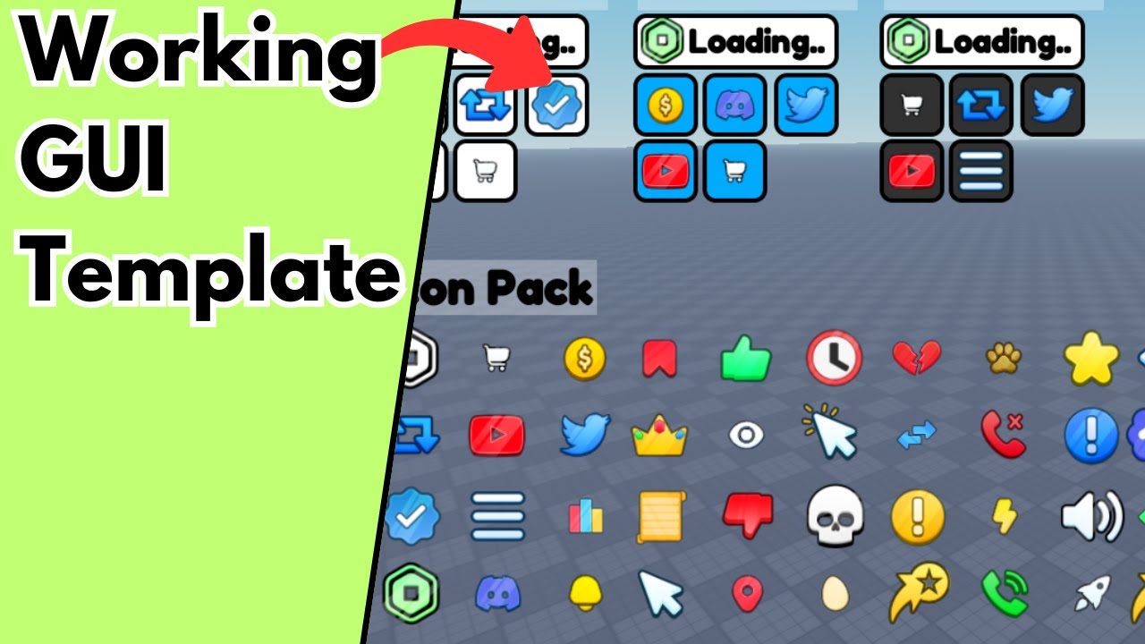Working GUI Template (FREE!) - YouTube