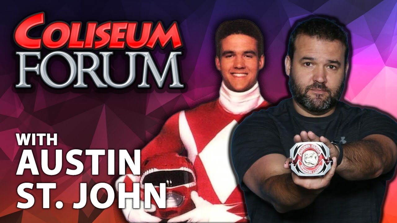 Coliseum Forum - Austin St. John, The Original Red Power Ranger - YouTube