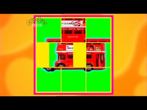 CBeebies Sliding Puzzles Double Decker Bus - YouTube