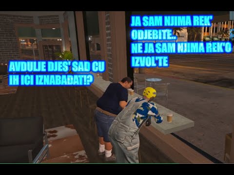 AVDULJA HTJELI UDARAT'? *MRVA IH HOCE IZNABADAT!?* (AVDULJ I MRVA) *SMIJESNO* - N TEAM ROLEPLAY