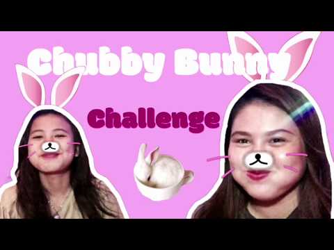 CHUBBY BUNNY CHALLENGE! | Aiah Segismar