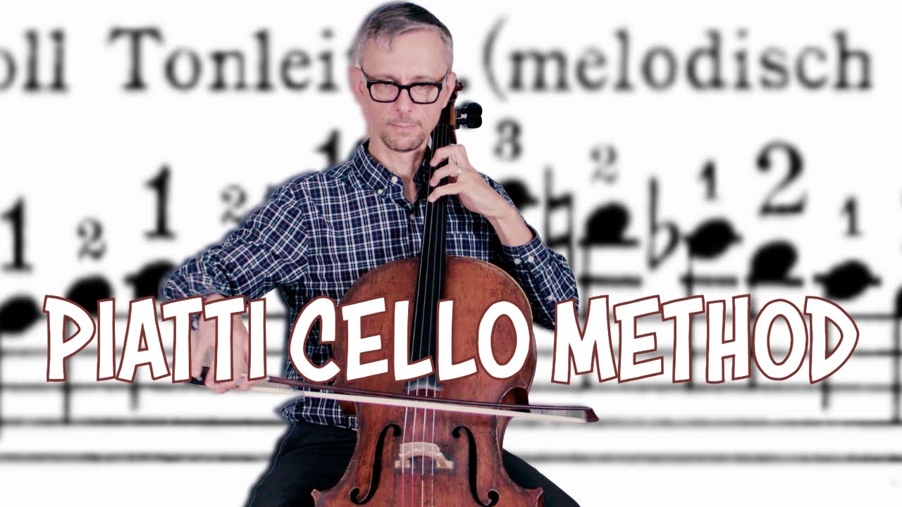 Piatti cello method book 2 etude No. 27 | D melodic minor scale and arpeggio - YouTube