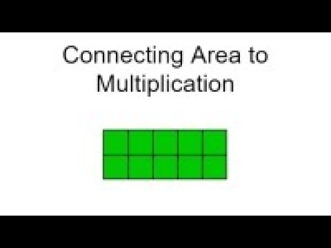 Connecting Area to Multiplication - YouTube
