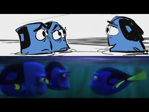 Cuddle Party with Otters from Finding Dory | Pixar Side-by-Side