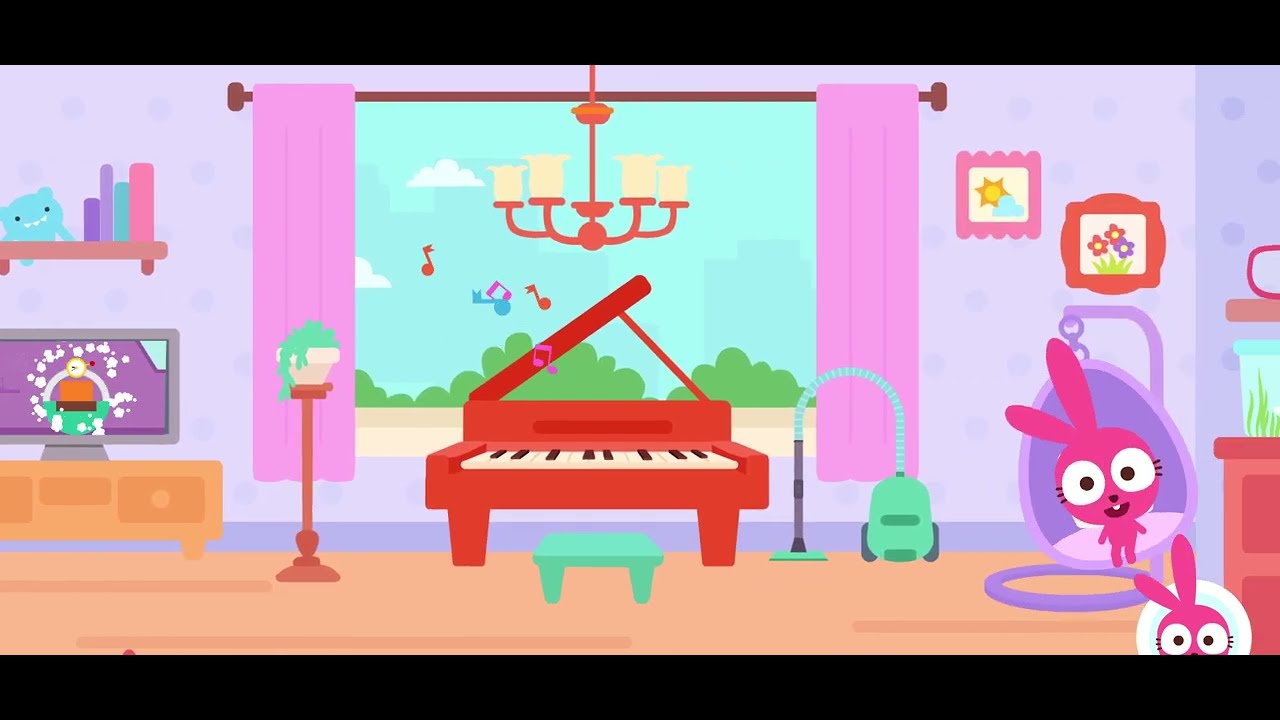 Fun educational pretend play house game for kids and girls to create ...