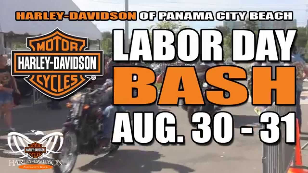 Harley Davidson of Panama City Beach - Labor Day Bash! - YouTube