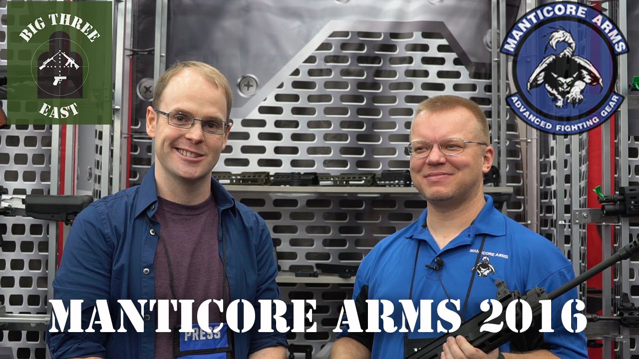 Manticore Arms new products for 2016 NRAAM - YouTube