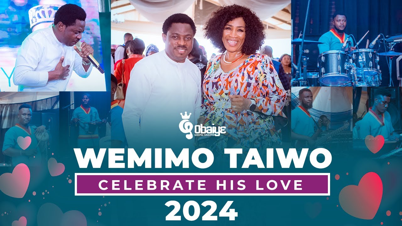 ENERGETIC PRAISE BY WEMIMO TAIWO AT CELEBRATE HIS LOVE 2024 - YouTube