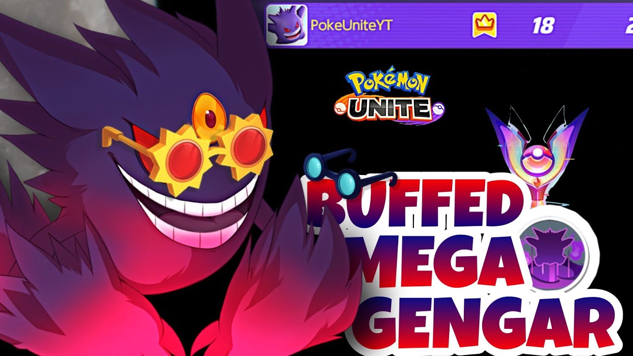 Make The Buff Gengar, “MEGA GENGAR” With This Build | Pokemon Unite ...