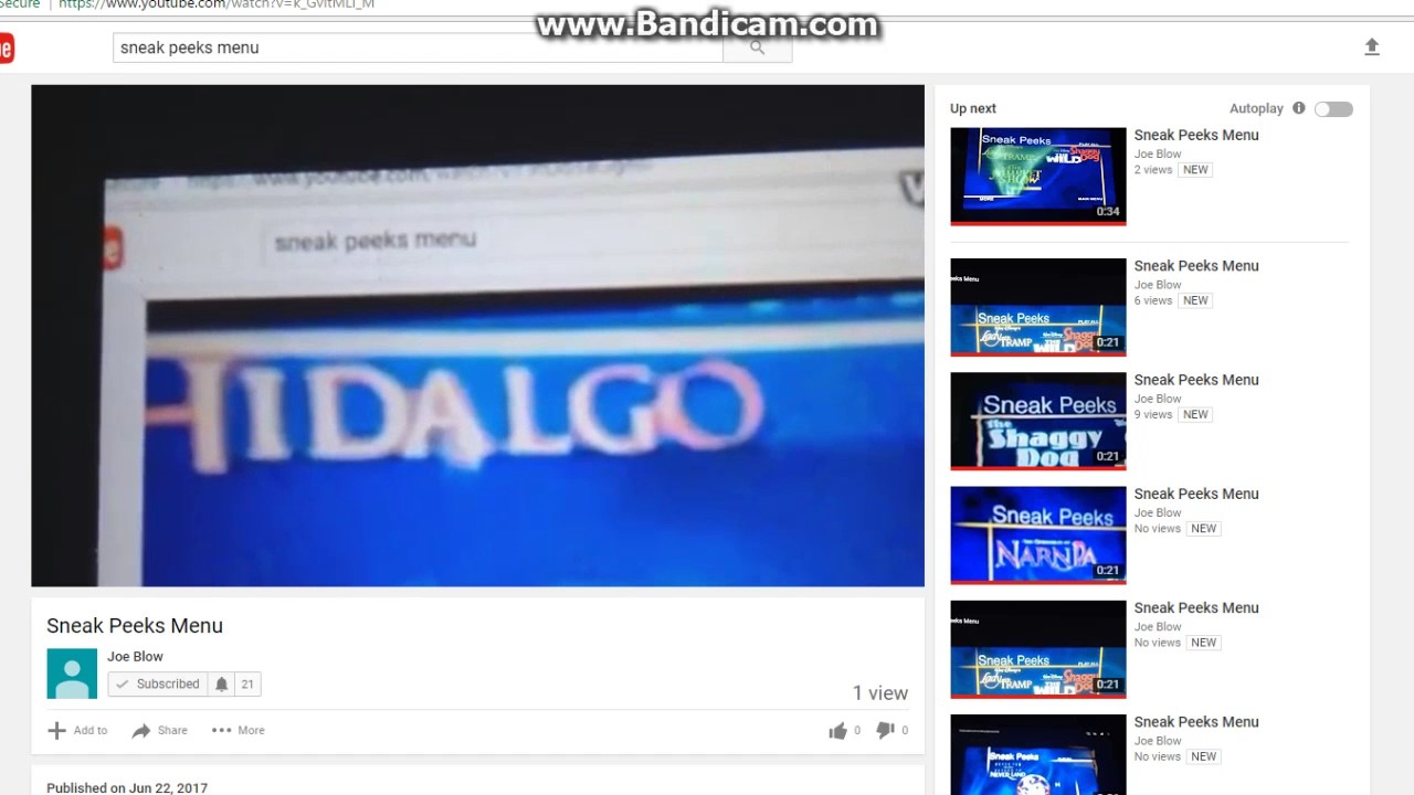 Sneak Peeks Menu for Freaky Friday DVD 2003 - YouTube