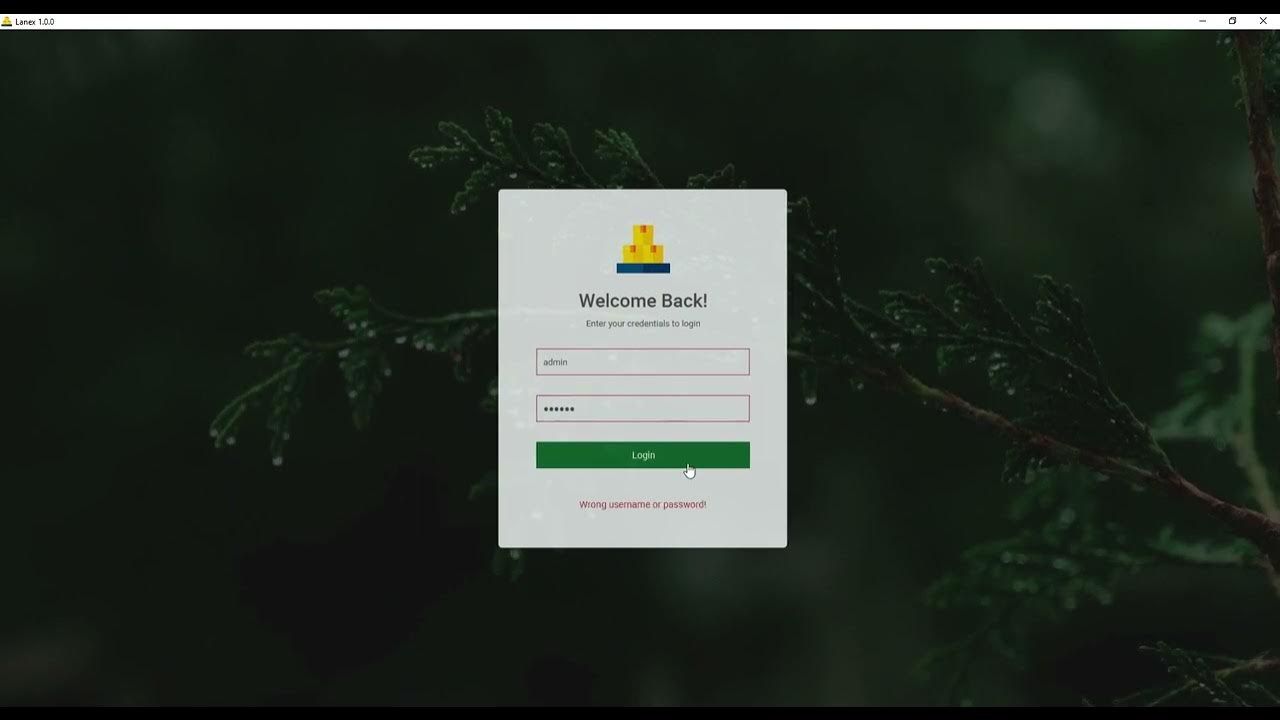 Javafx Login with JPA - YouTube