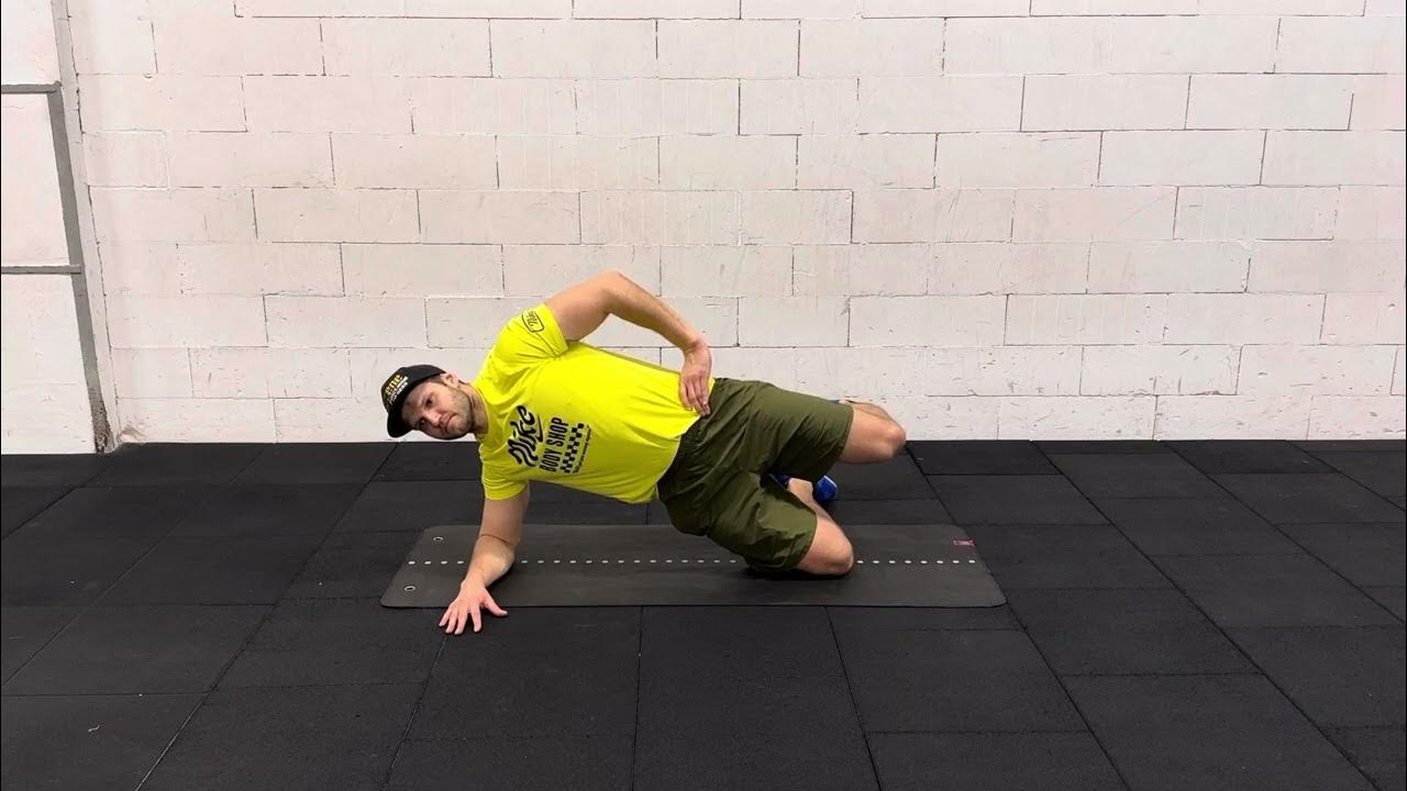 Kneeling Side Plank With Hip Abduction Hold (bent knee) - YouTube