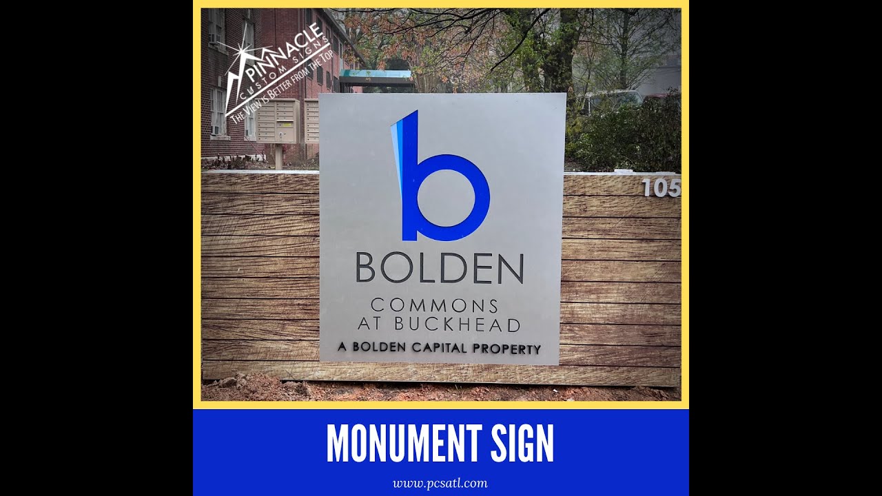 Bolden - Commons at Buckhead - Monument Sign - YouTube