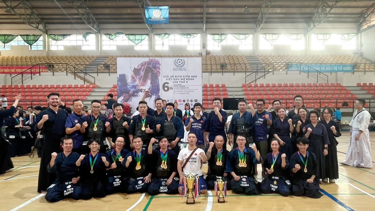 6Th Vietnam Open Kendo Championship 2023 - 5 Men Member’s Team -Final ...