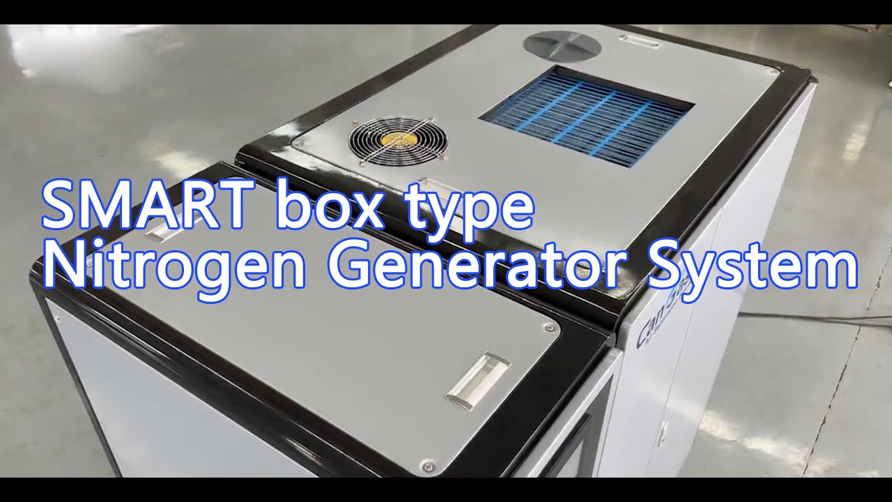 SMART box type Nitrogen Generator System - YouTube