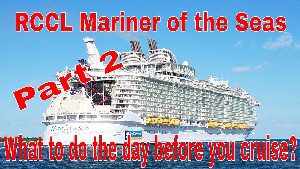 RCCL Mariner of the Seas - The arrival to Port Canaveral - YouTube