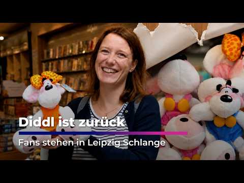 Diddl-Comeback in Leipzig: Fans stürmen die Läden