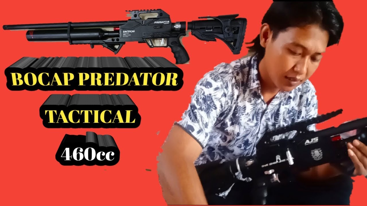 UNBOXING BOCAP PREDATOR TACTICAL 460cc//PRODUK AJS@ArisJayaSport - YouTube