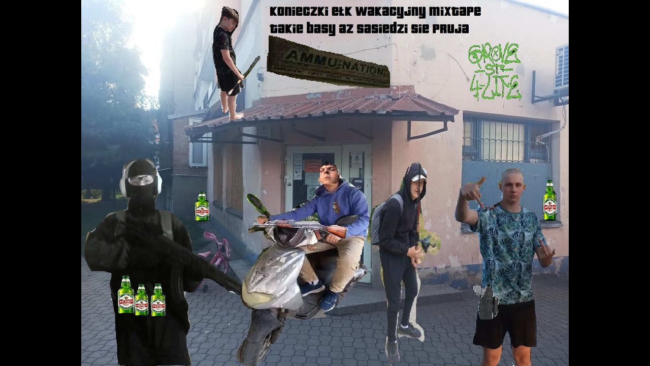 Konieczki Wakacyjny Mixtape składanka z takim basem ze ci łeb odjebie ...
