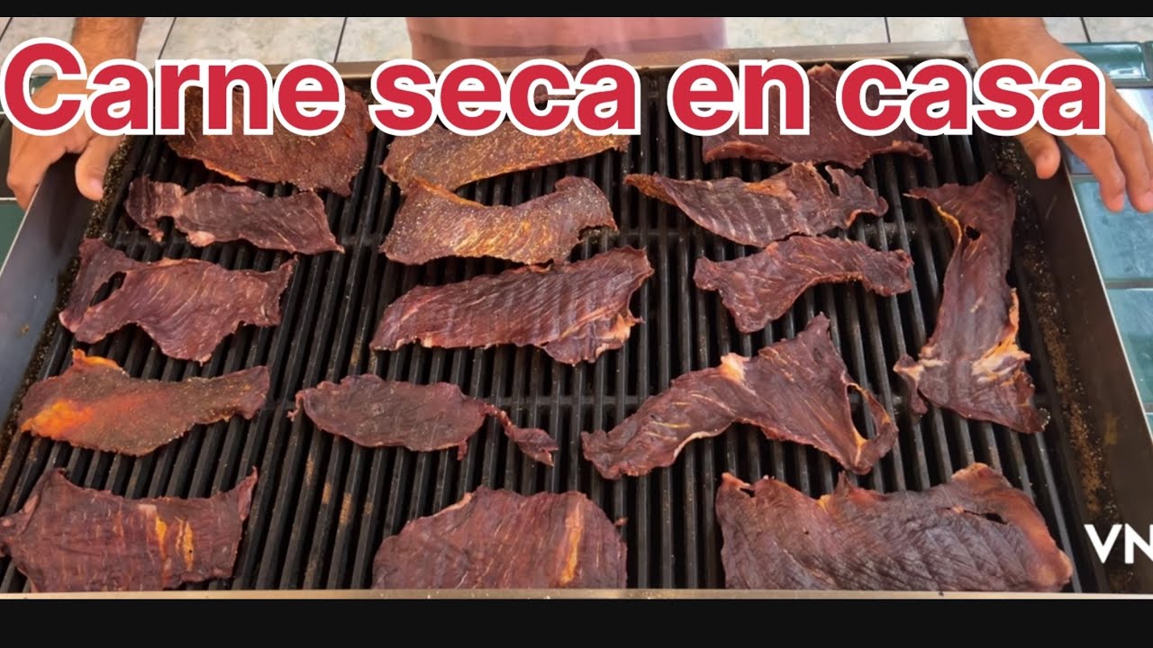 Cómo hacer la mejor CARNE SECA CASERA Martino’sClips - YouTube