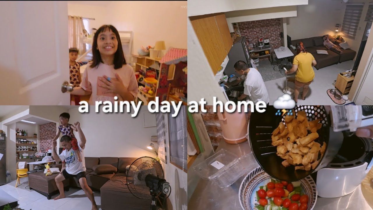 A RAINY DAY VLOG on our Filipino Household ⛈️ - YouTube