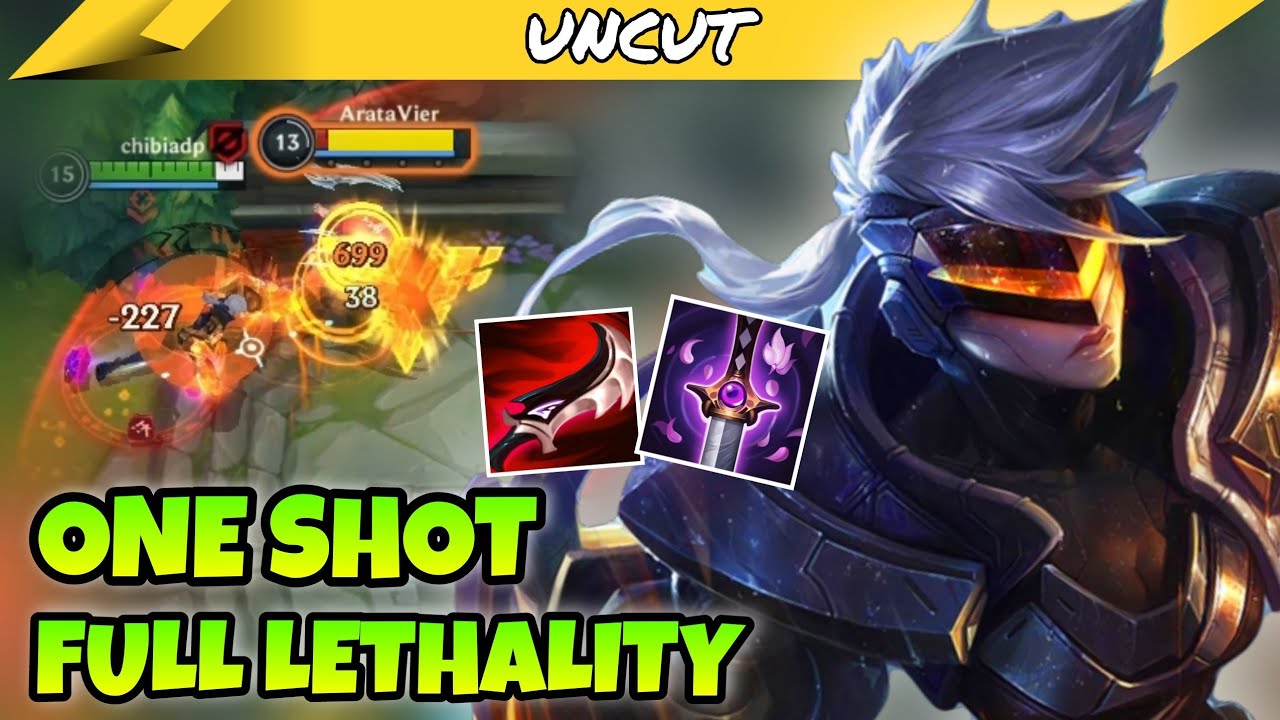 VI JUNGLE WILD RIFT FULL LETHALITY BUILD ONE SHOT GAMEPLAY - YouTube