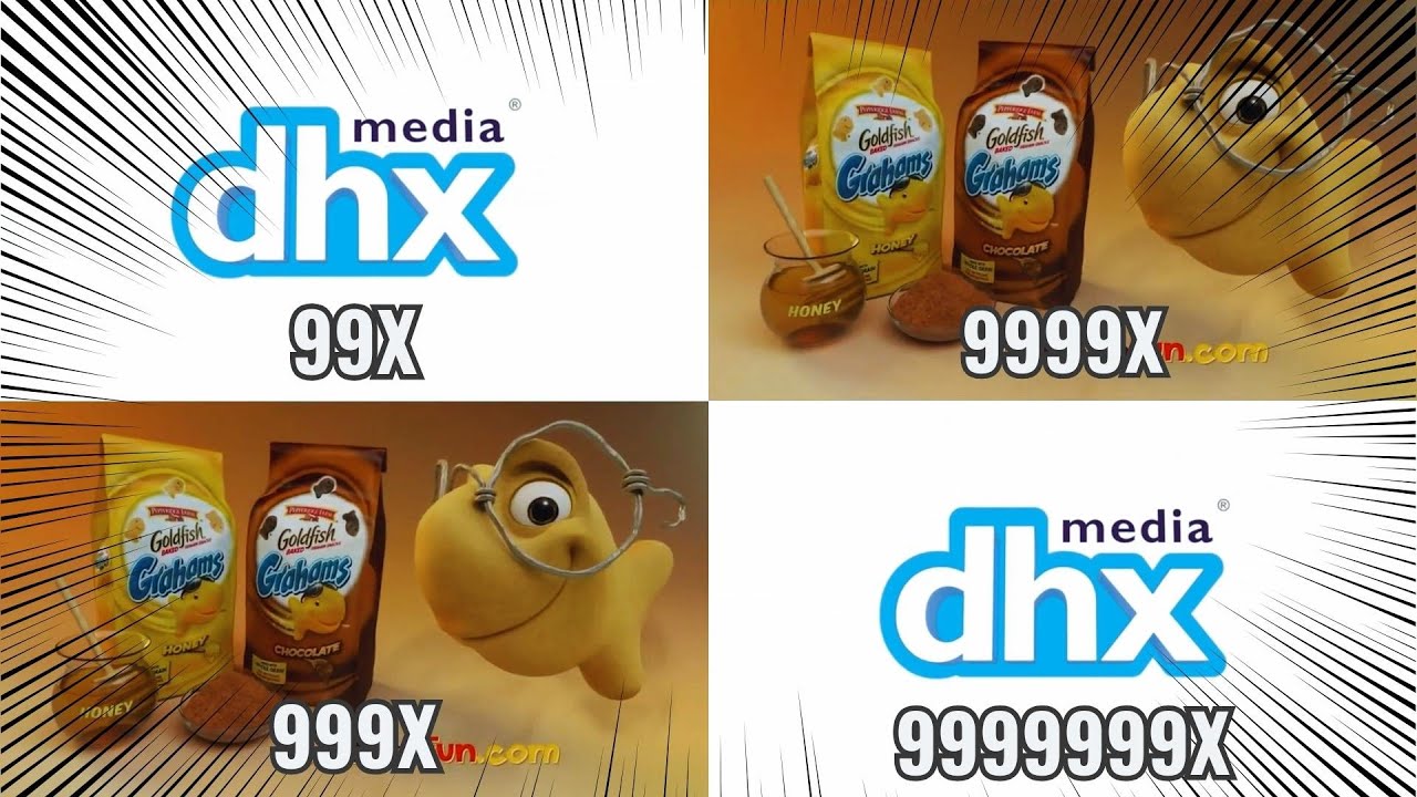 Goldfish Jingle And DHX Media Intro Logo Getting 999999X Speed - YouTube