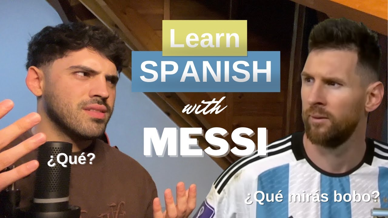 Learn SPANISH with Messi 🇦🇷 Analysis with Subtitles - YouTube