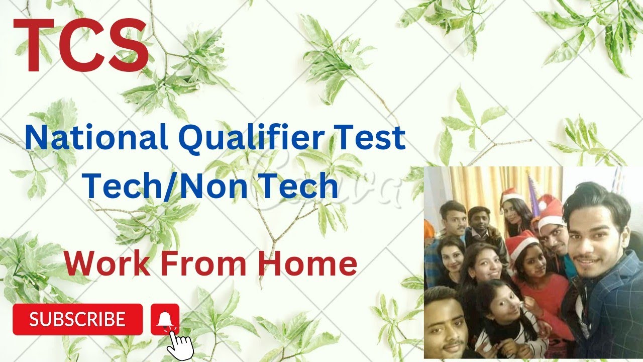 TCS National Qualifier Test, TCS NQT, TCS Common Eligibility Test ...
