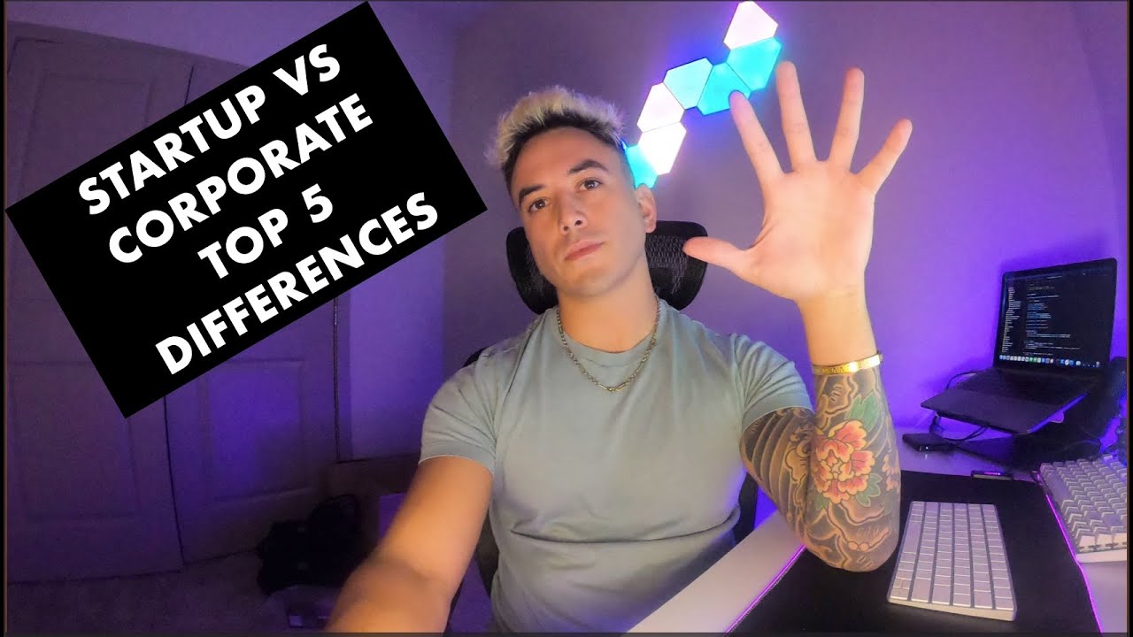 Startup vs Corporate Culture | Top 5 Differences (from someone who's ...