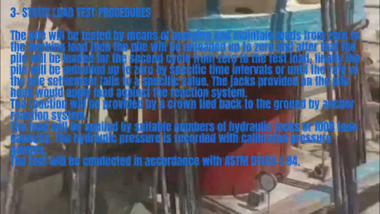 Pile static Load Test Crown System -WITH ITS FULL STEP BY STEP DESIGN ...