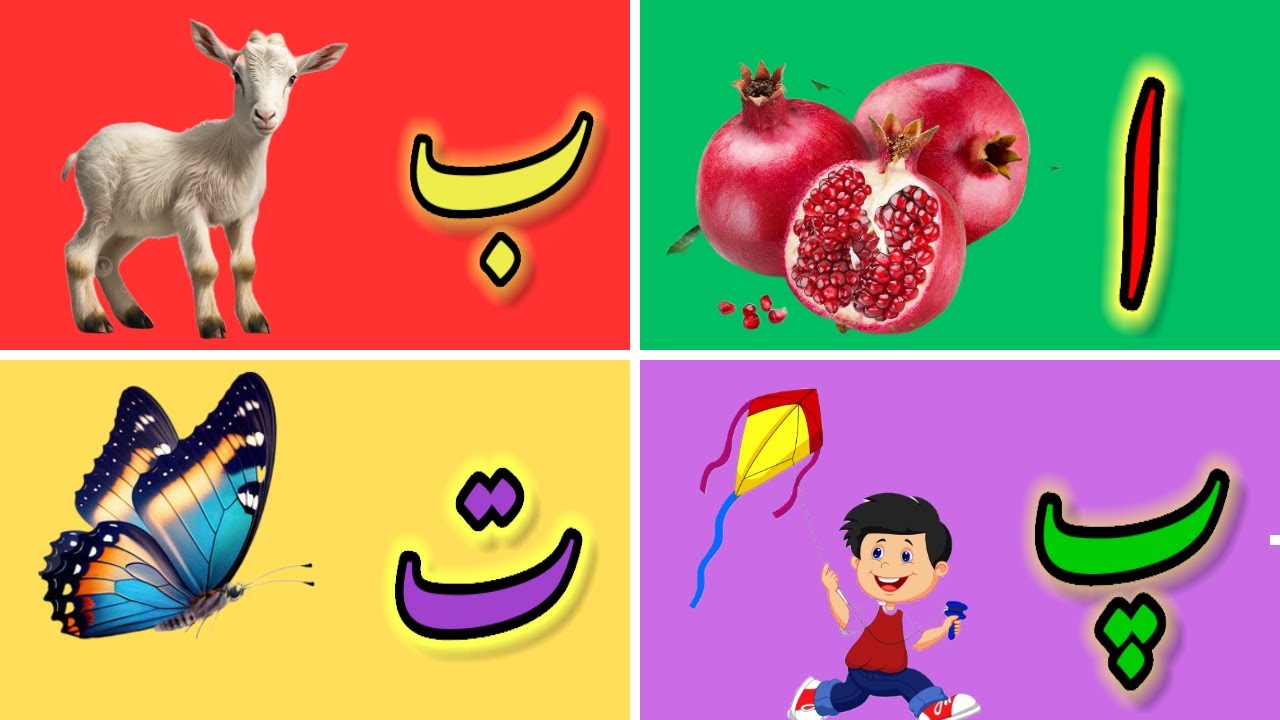 Urdu alphabet| Alif bay pay|Alif sy anaar|haroofy tahaji|اردو حروف تہجی ...