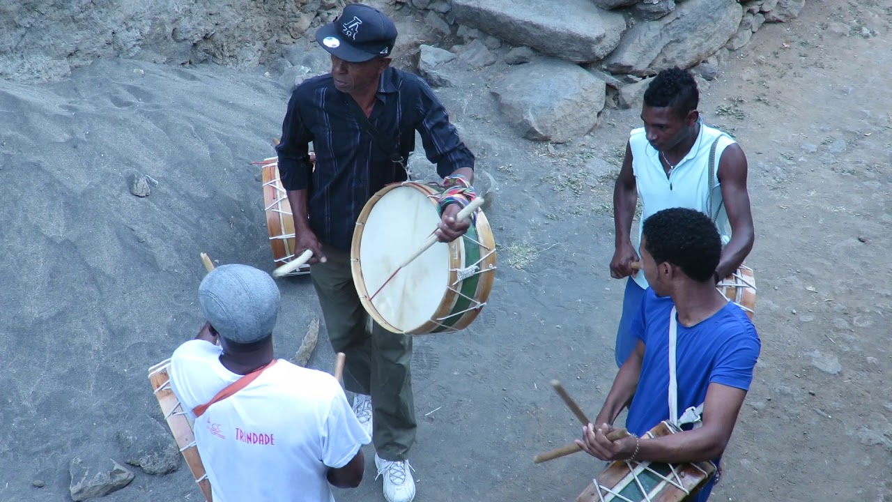 Cabo Verde music with drums part 1 - YouTube
