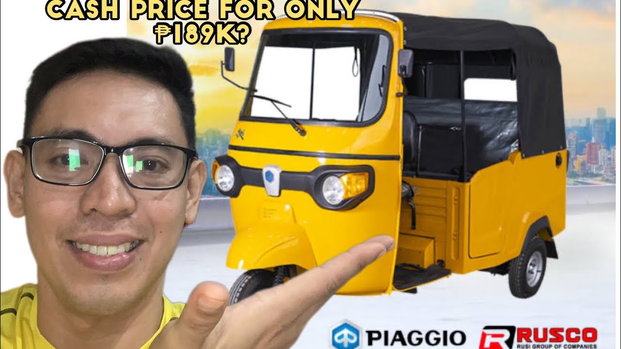 PIAGGIO APE CITY PRICE UPDATE 2024 BAYAWAN RUSCO - YouTube