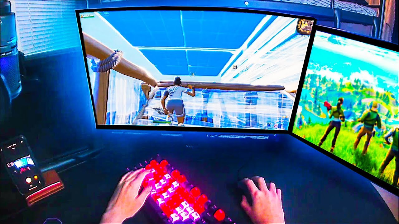 Fortnite From My POV | Keyboard/Mouse Cam (GoPro) - YouTube