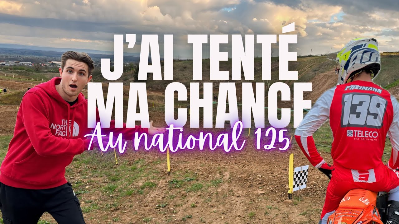 MA PREMIÈRE COURSE AU NATIONAL 125 - DOLE - YouTube