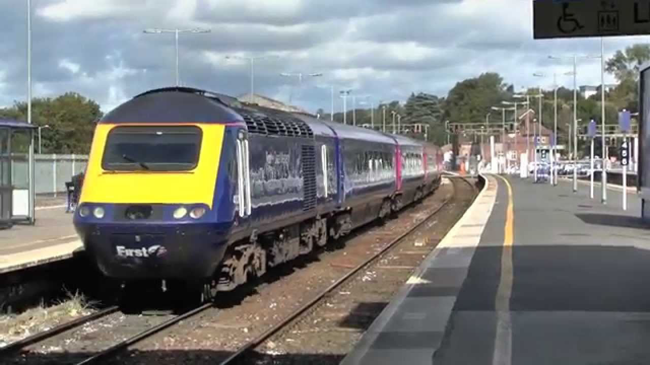 South Western Rail Explorations Trains at Exeter St Davids 23rd Sept ...