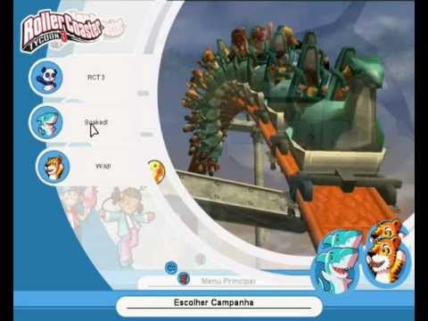 Tutorial 1# - Montanha Russa Boomerang - RCT3 - Com AmenoGamer - YouTube