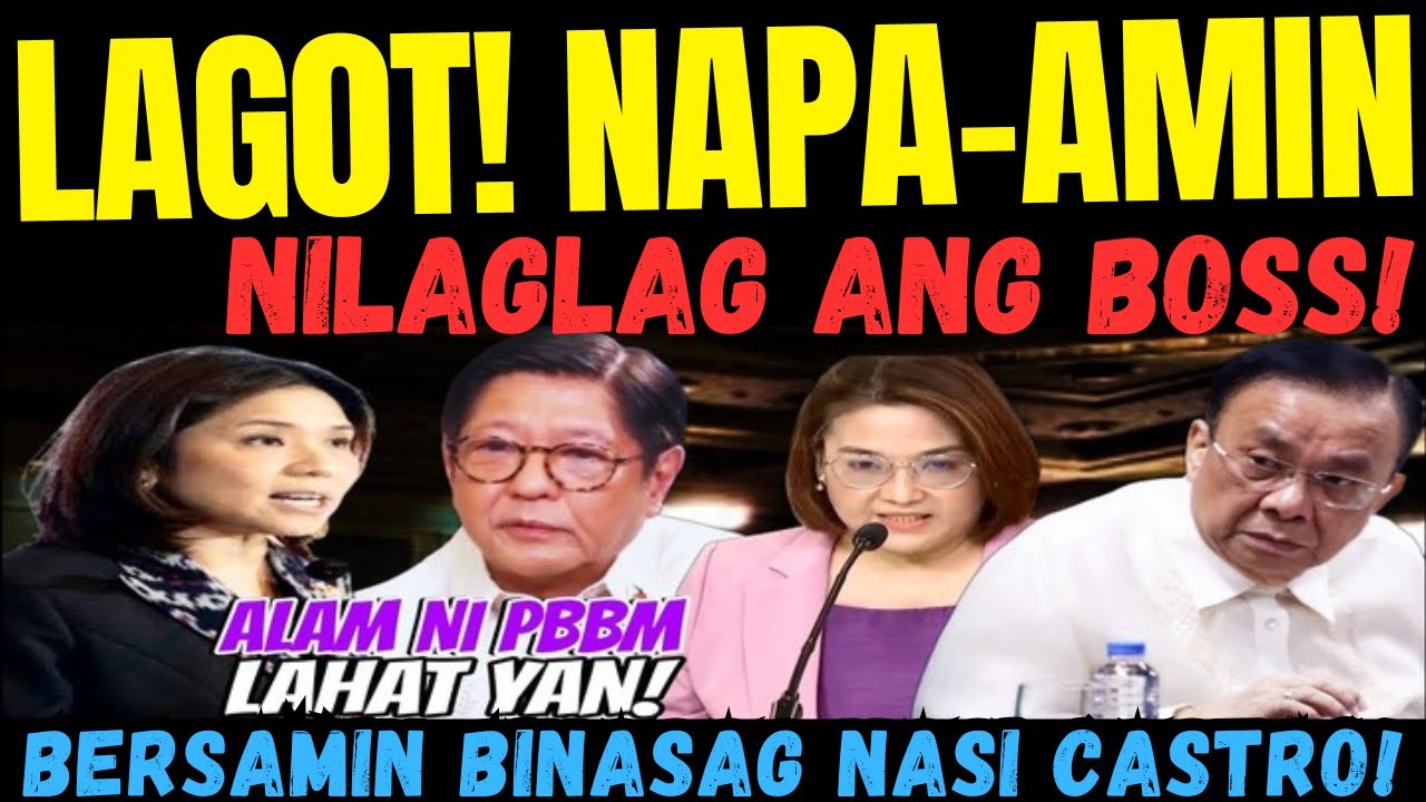 GRABE! EX DBM SEC. PANGANDAMAN NIILAGLÂG SI PBBM! BERSAMIN BINASAG ...