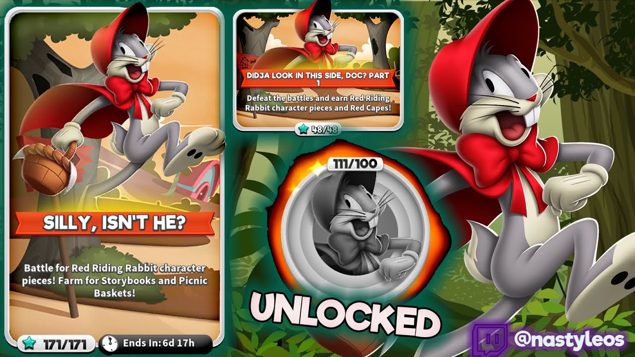 RED RIDING RABBIT unlocked + gameplay / all campaings done - Looney ...