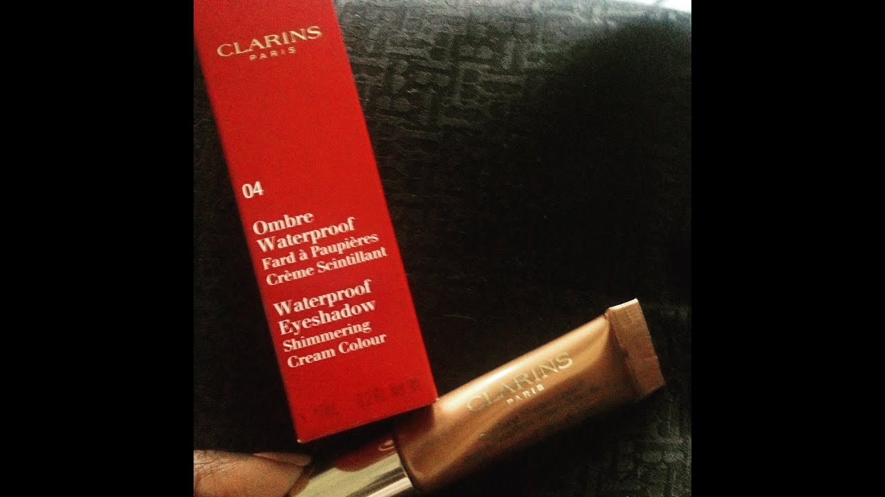 Clarins Waterproof eyeshadow review | Daphnee Noel - YouTube