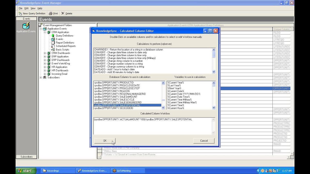 KnowledgeSync Training: Query Design: Calculations Part 1 - YouTube