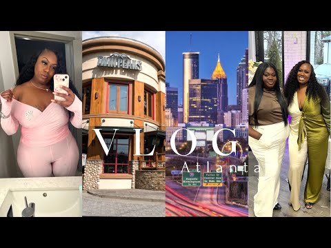 VLOG: 48HRS IN ATLANTA| MET@iamchelsiejanea809 |YOUTUBER'S LINK UP| ATL NIGHTLIFE| MY VISION BOARD