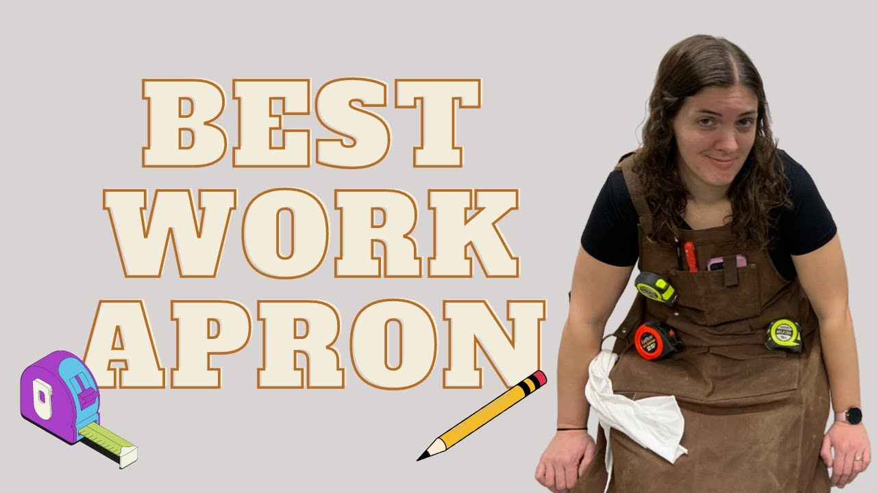 How many tape measures can fit in the Tipkits work apron? - YouTube