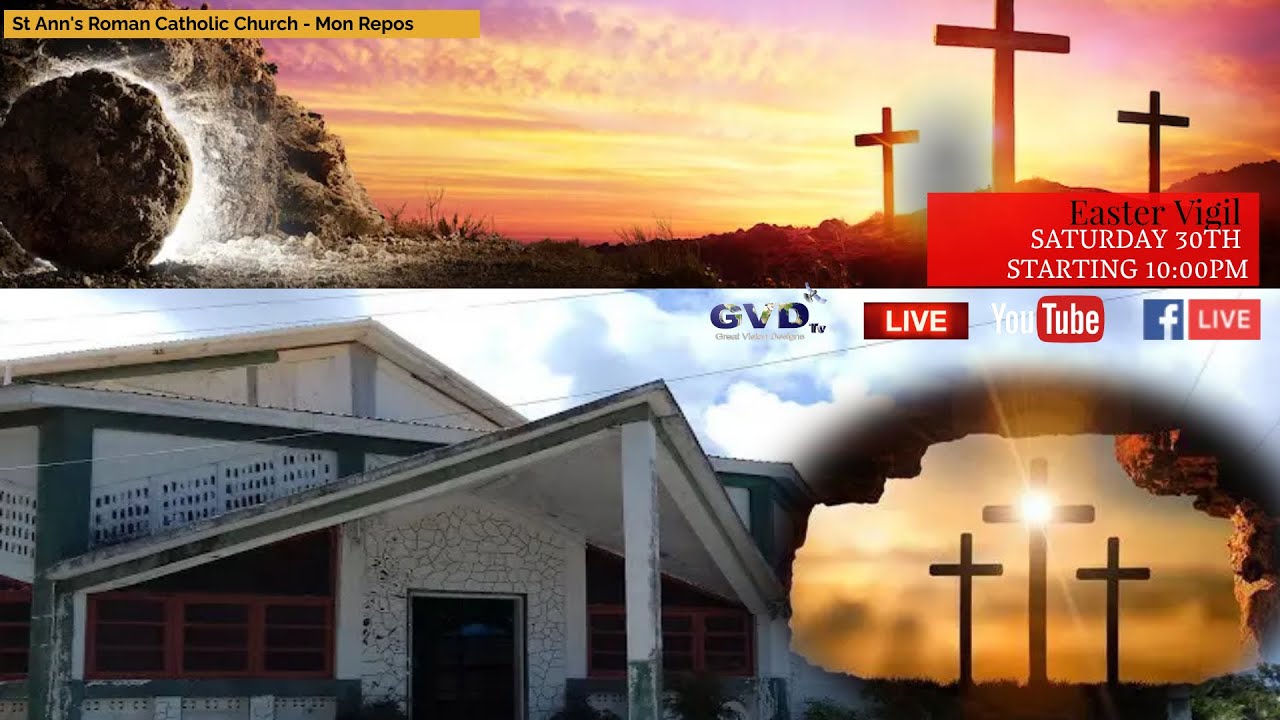 St Ann's Roman Catholic Church Easter Vigil//30th March 202 - YouTube