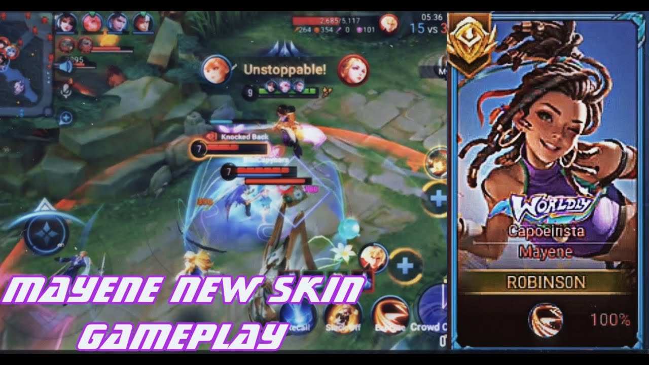 HOK: Mayene Gameplay/New Skin/Best Build - YouTube