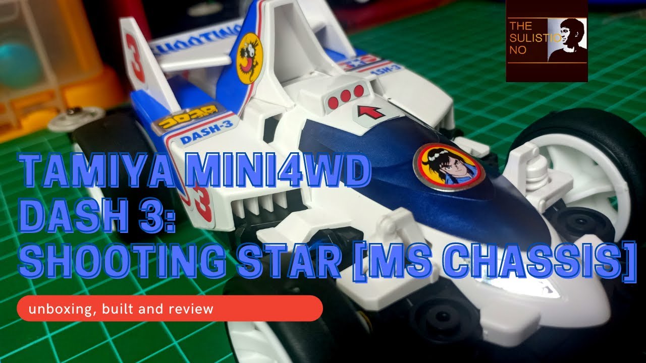TAMIYA | Dash 3: Shooting Star (MS-Chassis), Unboxing, Built, and ...